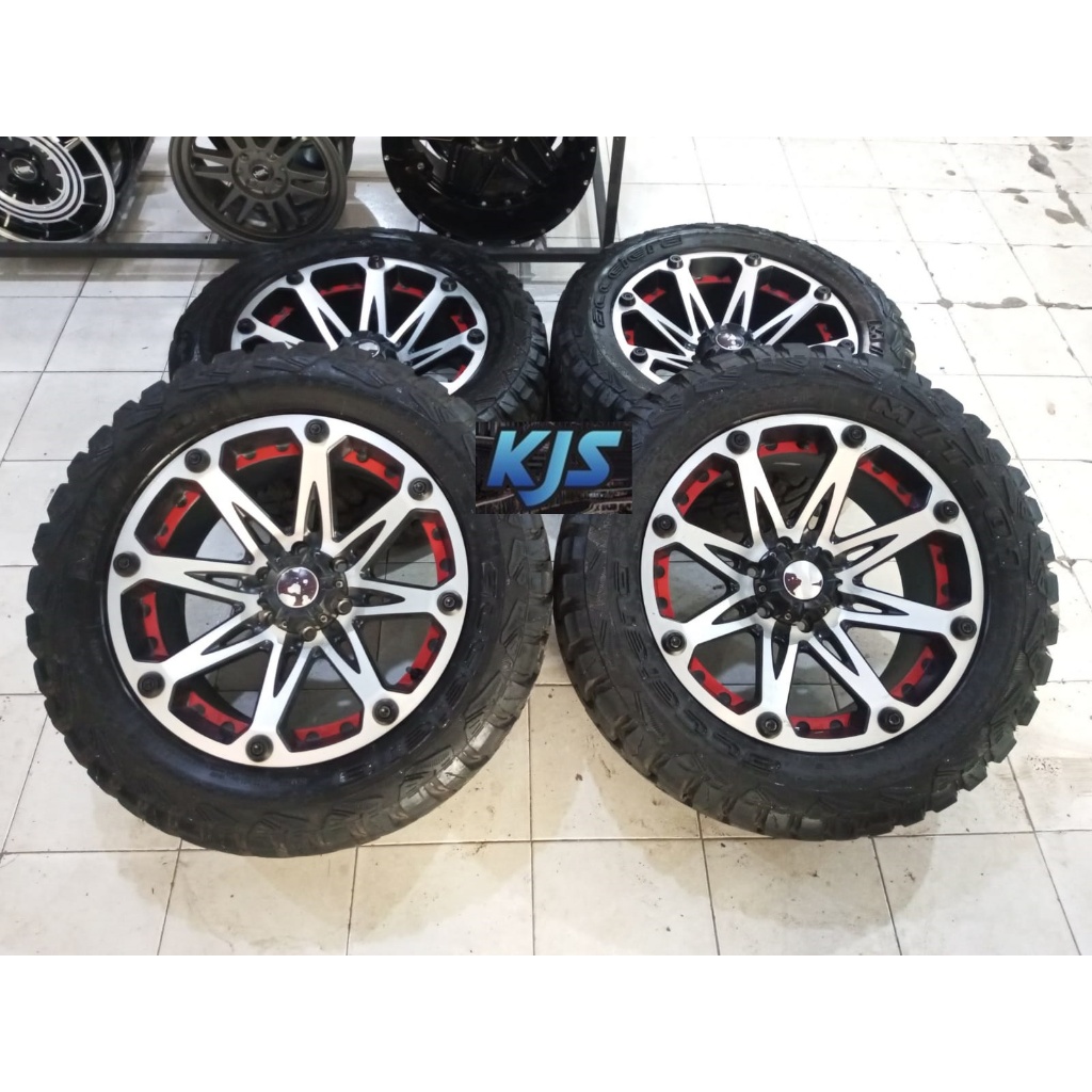 Jual Velg Mobil Racing Offroad Bekas Ring 20 HSR Kleak Pcd 6x139 Ban ...