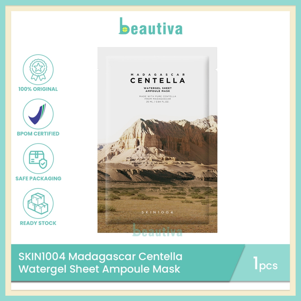 Jual SKIN1004 Madagascar Centella Watergel Sheet Ampoule Mask | Shopee ...