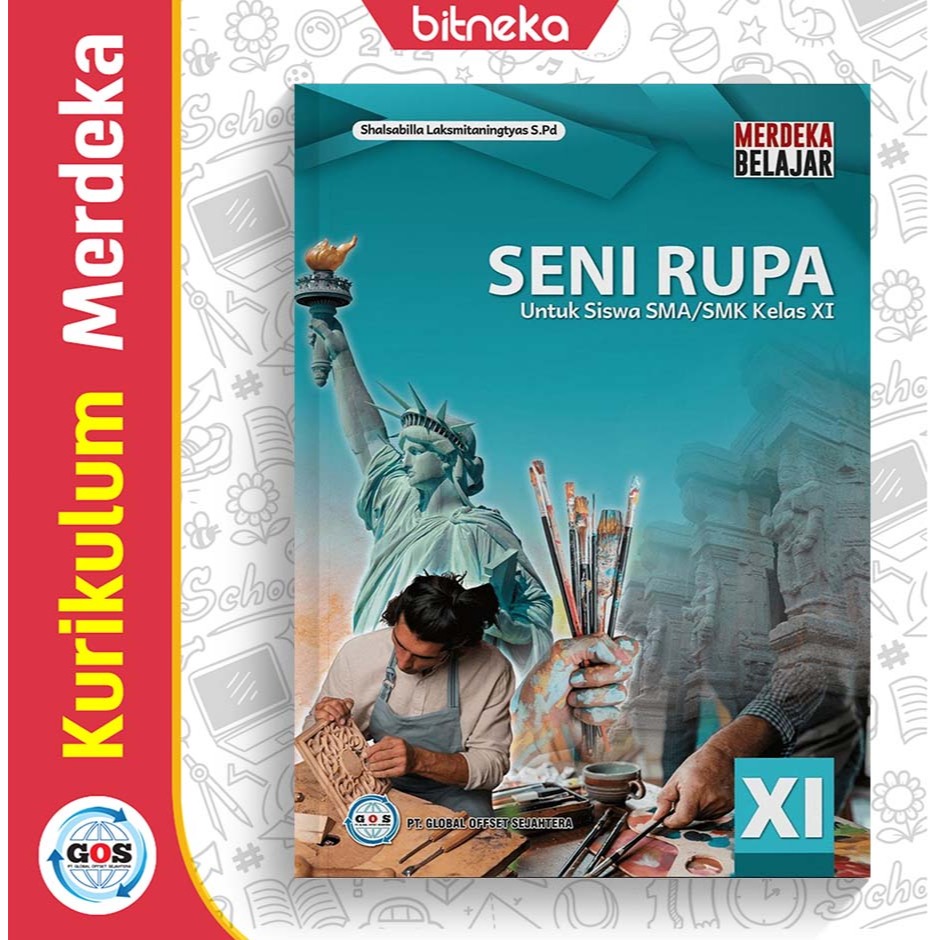 Jual Buku Siswa Seni Rupa SMA/MA Kelas 11 Kurikulum Merdeka - GOS | Shopee Indonesia
