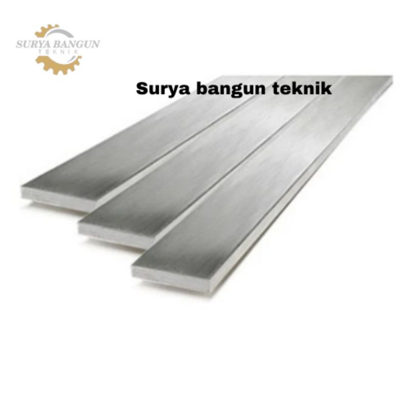 Jual plat strip alumunium tebal 3mm x 30mm x 400mm | Shopee Indonesia