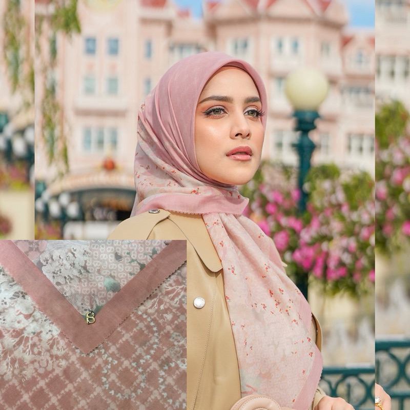 Jual Hijab Buttonscarves Jilbab Segi Empat Buttonscarves | Shopee Indonesia