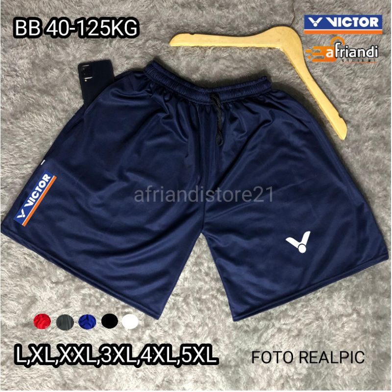 Jual CELANA BADMINTON VICTOR JUMBO 5XL PREMIUM ADA SAKU UNISEX | Shopee ...