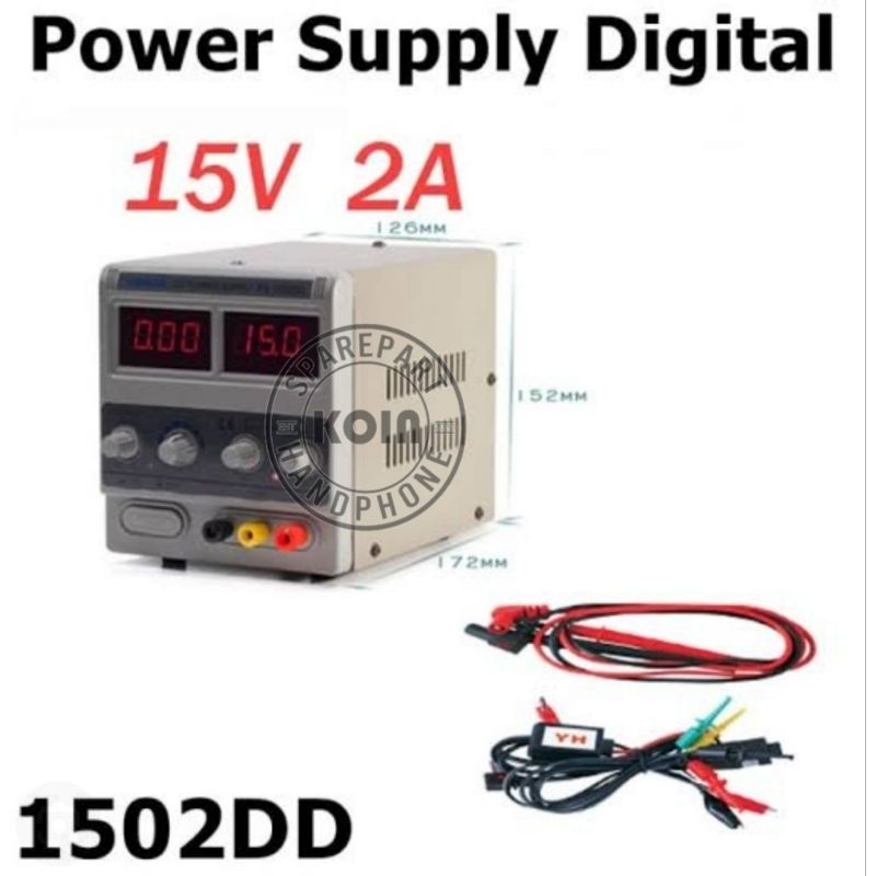 Jual POWER SUPLAY YIHUA 1502DD (2 AMPER) ORIGINAL | Shopee Indonesia