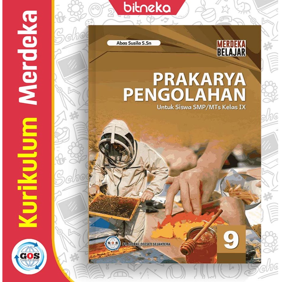 Jual Buku Siswa Prakarya Pengolahan SMP/MTs Kelas 9 Kurikulum Merdeka - GOS | Shopee Indonesia