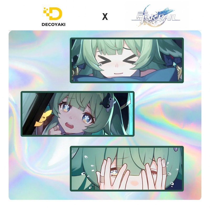 Jual Sticker Slap Hologram Huohuo Honkai Star Rail, Stiker Hologram ...