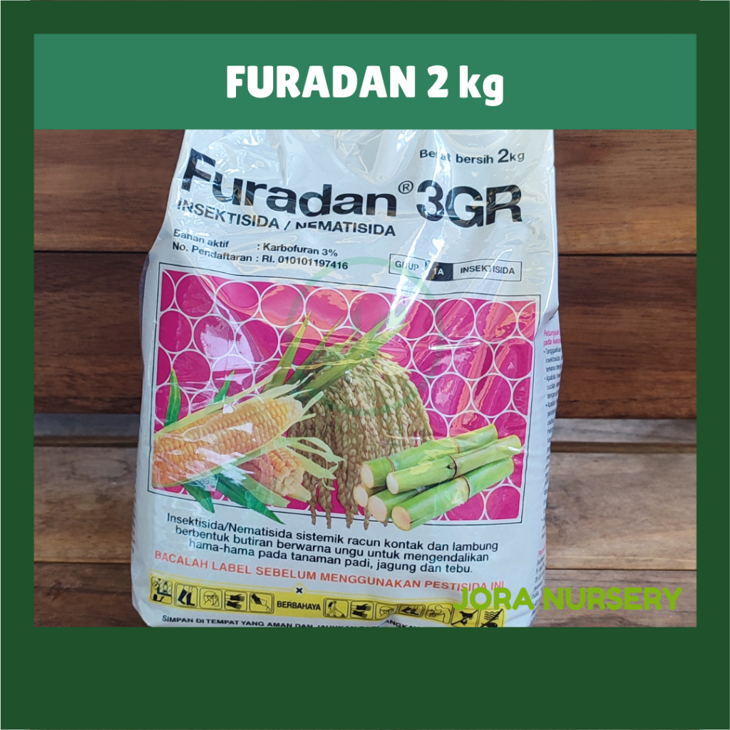 Jual Insektisida FURADAN 3GR Kemasan 2 kg | Shopee Indonesia