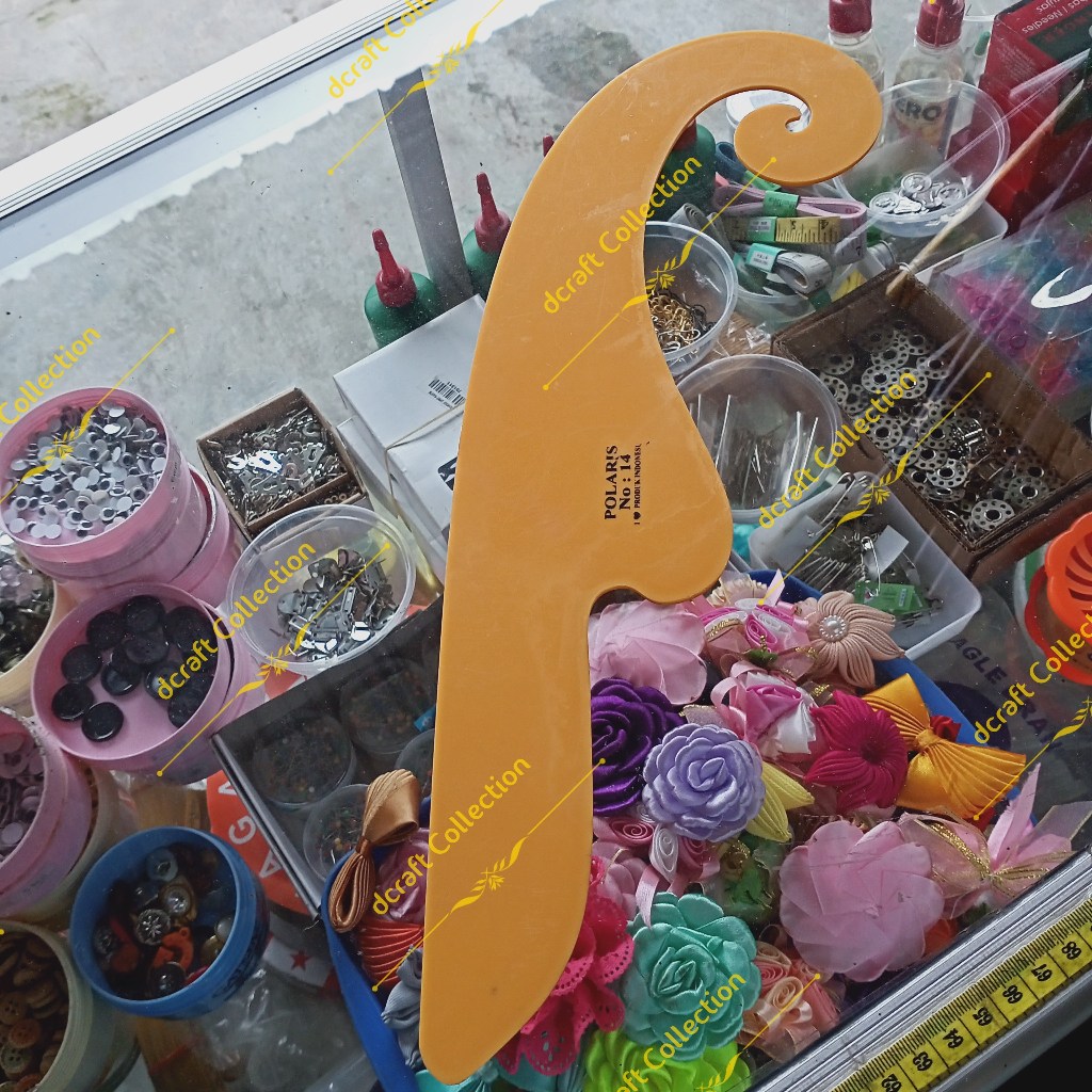 Jual Penggaris Pola Lengkung Golog (no14) 1biji | Shopee Indonesia