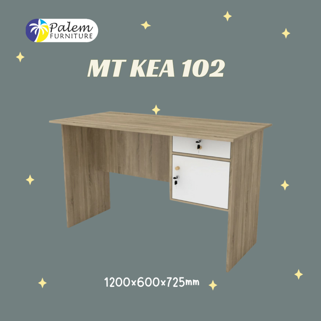 Jual MEJA TULIS 1/2 BIRO II MEJA KERJA II MEJA KANTOR KEA PANEL ...