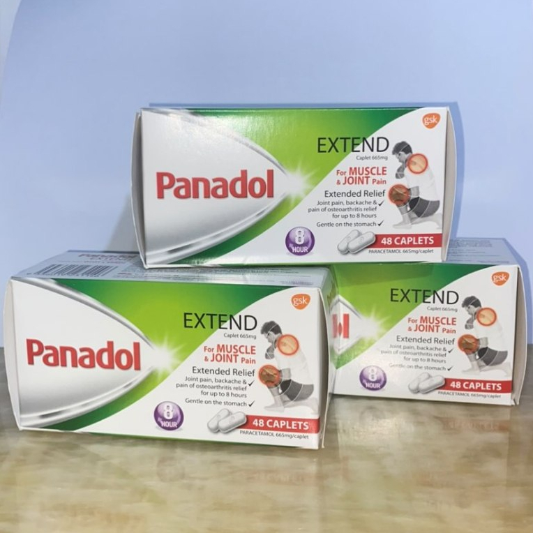 Jual Panadol extend 48 tablet made in spain import malaysia | Shopee ...