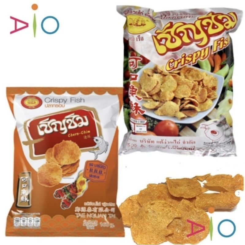 Jual Satay Crispy Fish | Kerupuk Sate Ikan Boat Crispy Fish 130g ...