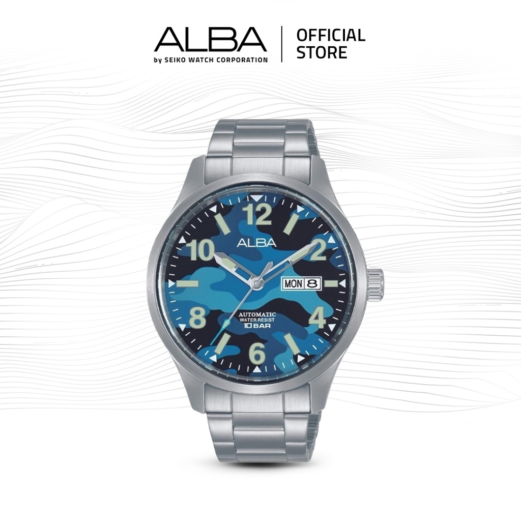 Jual Alba Mechanical Jam Tangan Pria Field AL4277 / AL4277X1 Automatic ...