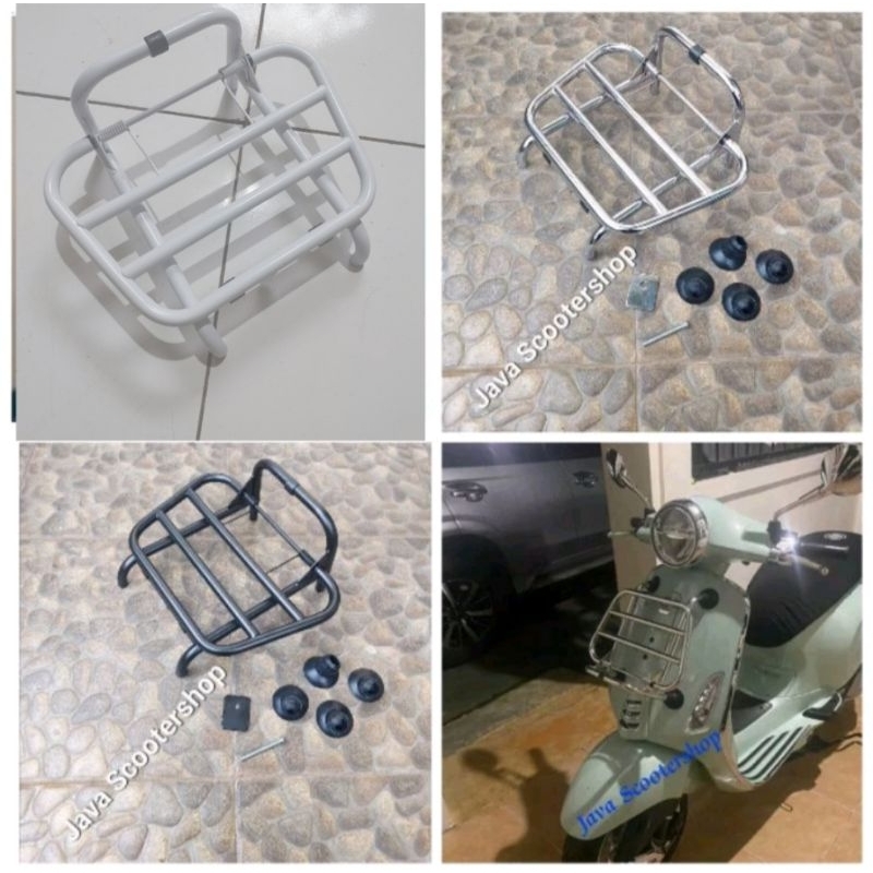Jual Front Rack / Frontrack untuk Vespa New Sprint dan Primavera ...