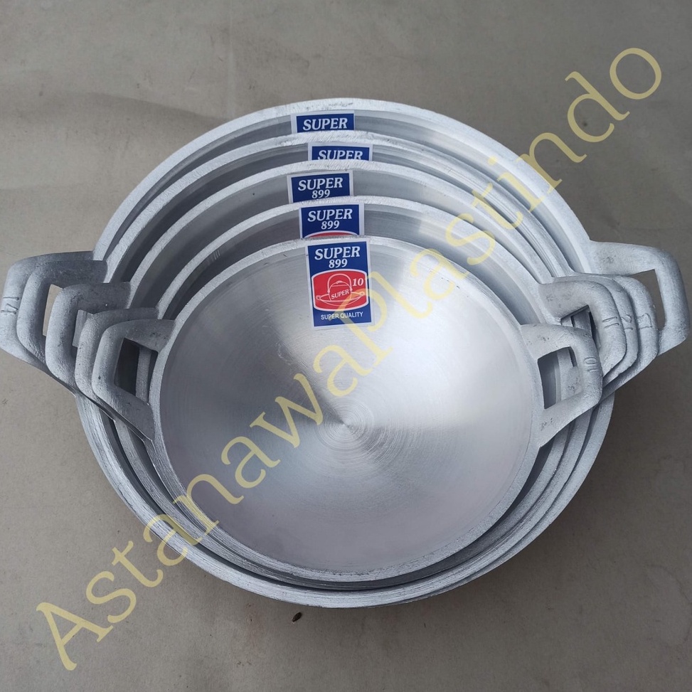 Jual Kejar Promo SUPER wajan penggorengan kuali TIGA RODA merk super ...