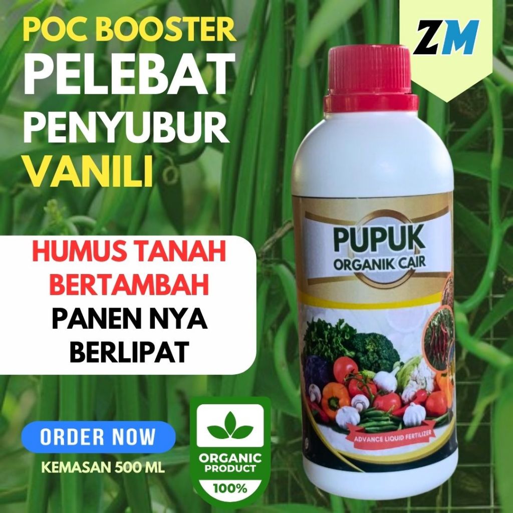 Jual Pupuk Pelebat Buah Vanili Booster Cair Untuk Vanili Pupuk Organik Vanili Cepat Berbuah ...