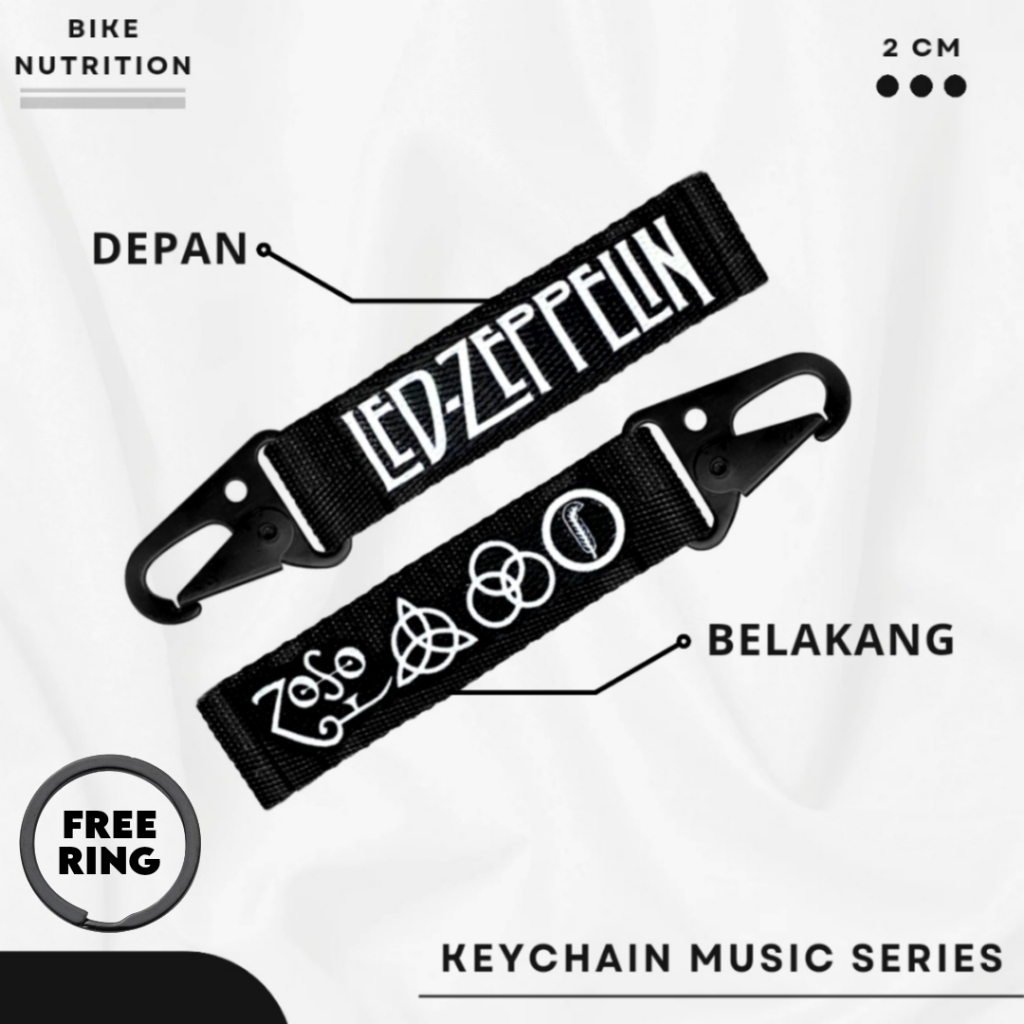 Jual GANTUNGAN KUNCI LED ZEPPELIN KEYCHAIN BAND LED-ZEPPELIN KEY CHAIN ...