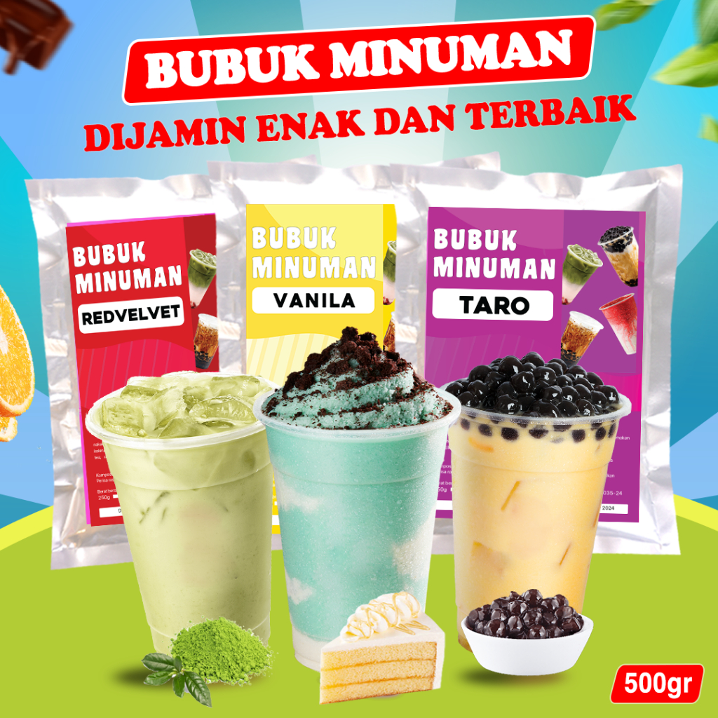 Jual BUBUK MINUMAN RASA 500GR / BUBUK MINUMAN ANEKA RASA REGULER ...