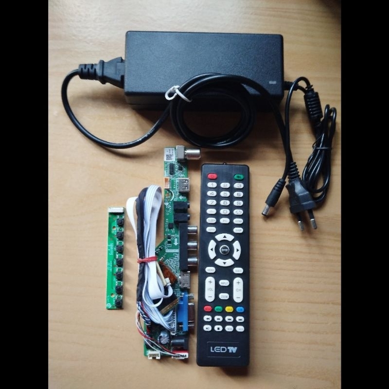 Jual Universal Mesin Mainboard TV LCD Monitor LVDS 40 PIN | Shopee ...