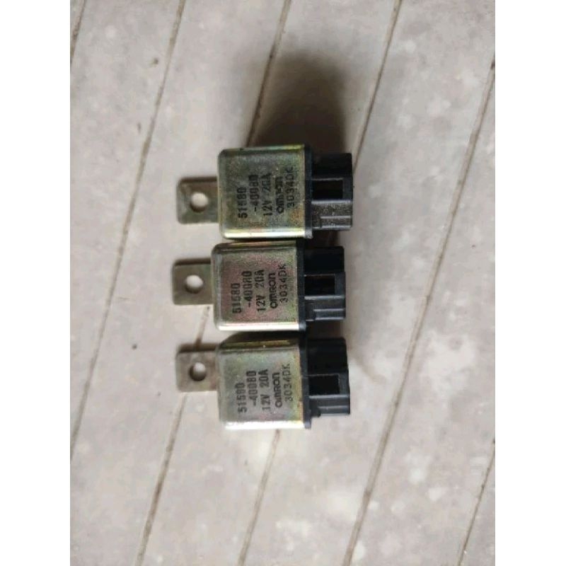 Jual Relay mobil omron 12 volt 20A type 51580 | Shopee Indonesia