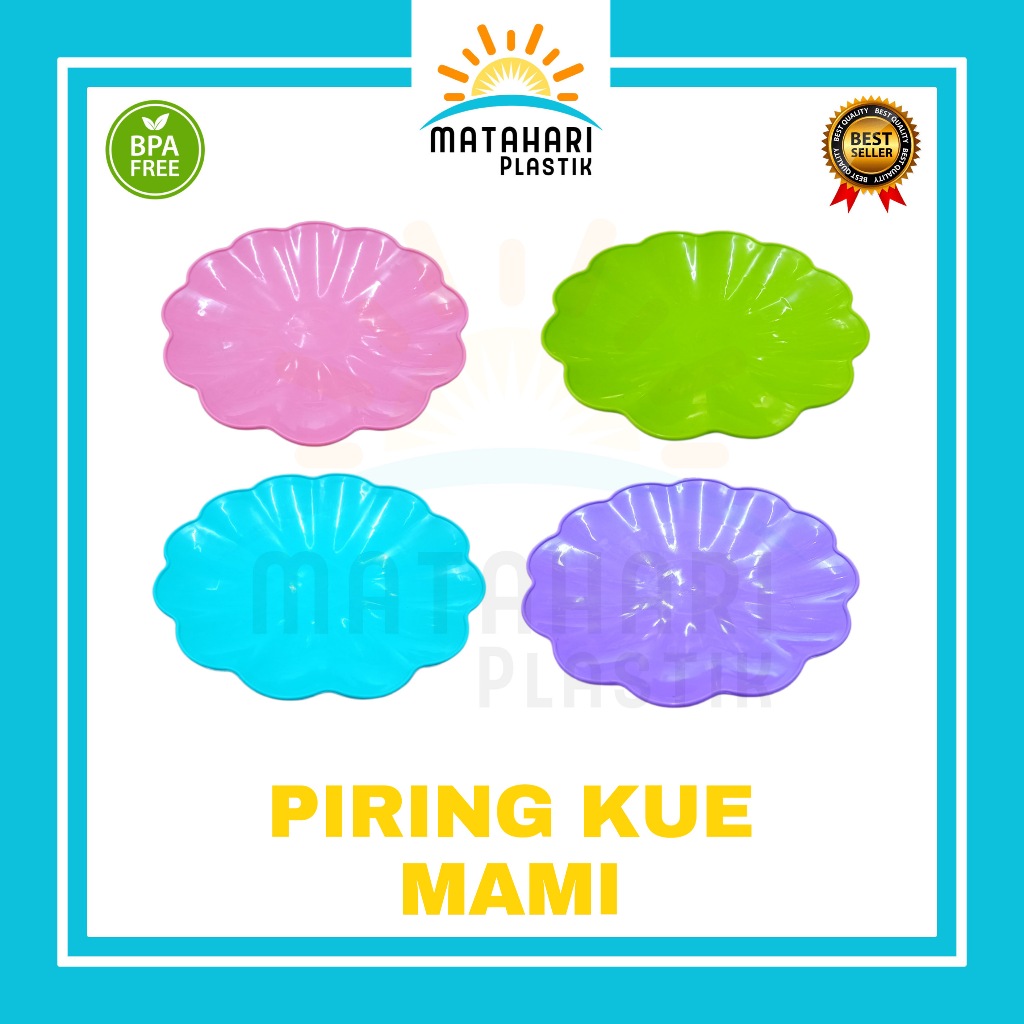 Jual (12 PCS) PIRING KUE/PIRING PLASTIK/PIRING KUE MAMI | Shopee Indonesia