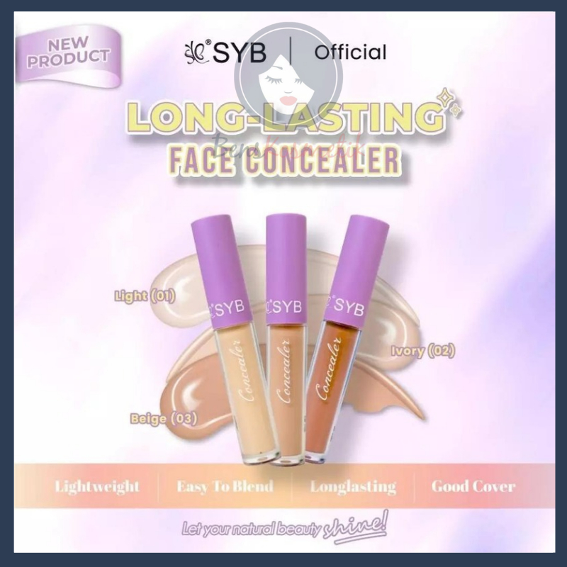 Jual NEW SYB FACE CONCEALER LONG LASTING [Concealer dengan 3 pilihan ...