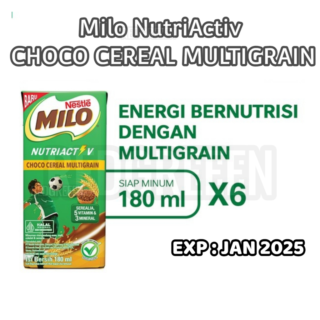 Jual Milo Choco Cereal Multigrain nutri activ minuman Susu Cokelat ...