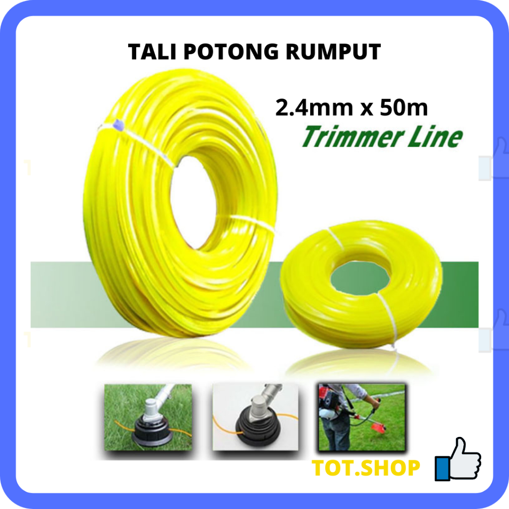 Jual Universal Trimmer Line Tali Senar Nylon Cutter Mesin Potong Rumput ...