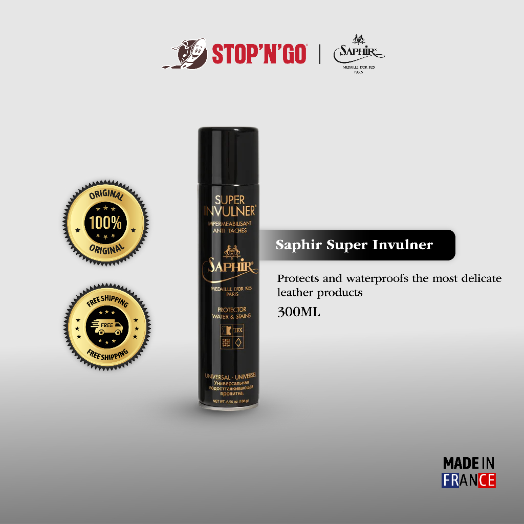 Jual Saphir Super Invulner Waterproofing Spray - 300ml - Stop'N'Go ...