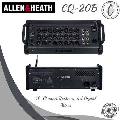 Jual Allen & Heath CQ20B 16-Channel Rackmounted Digital Mixer Original ...