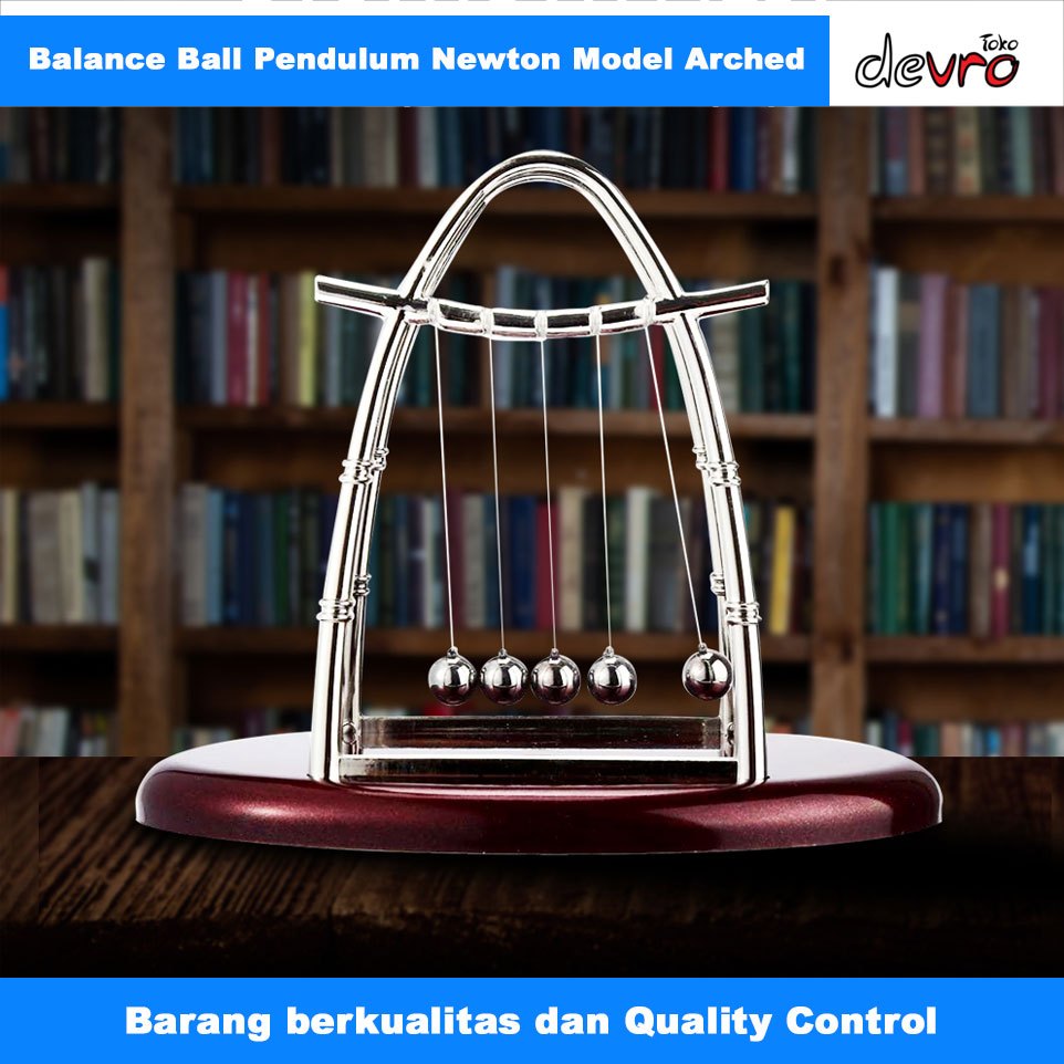 Jual Pajangan Meja Balance Ball Pendulum Newton Model Arched - Pajangan Ruang Kerja - ZY02 ...