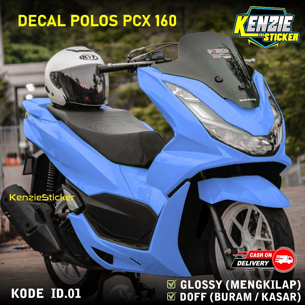 Jual (COD) Decal Stiker PCX 160 Polos Full Body 2021 2022 2023 2024 ...