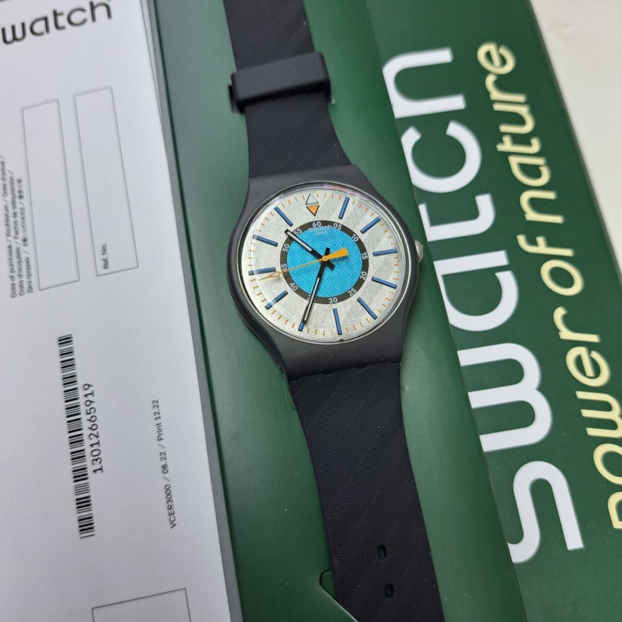 Jual JAM TANGAN PRIA SWATCH SO32B119 GOOD TO GORP BLUE ORIGINAL ...