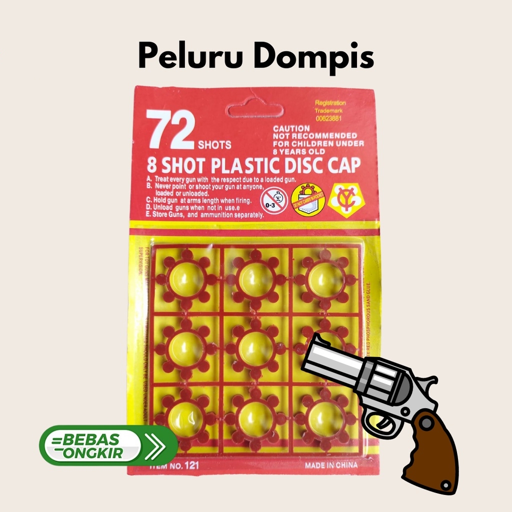 Jual 72 Pistol Dompis Peluru Mainan Pistol | Shopee Indonesia