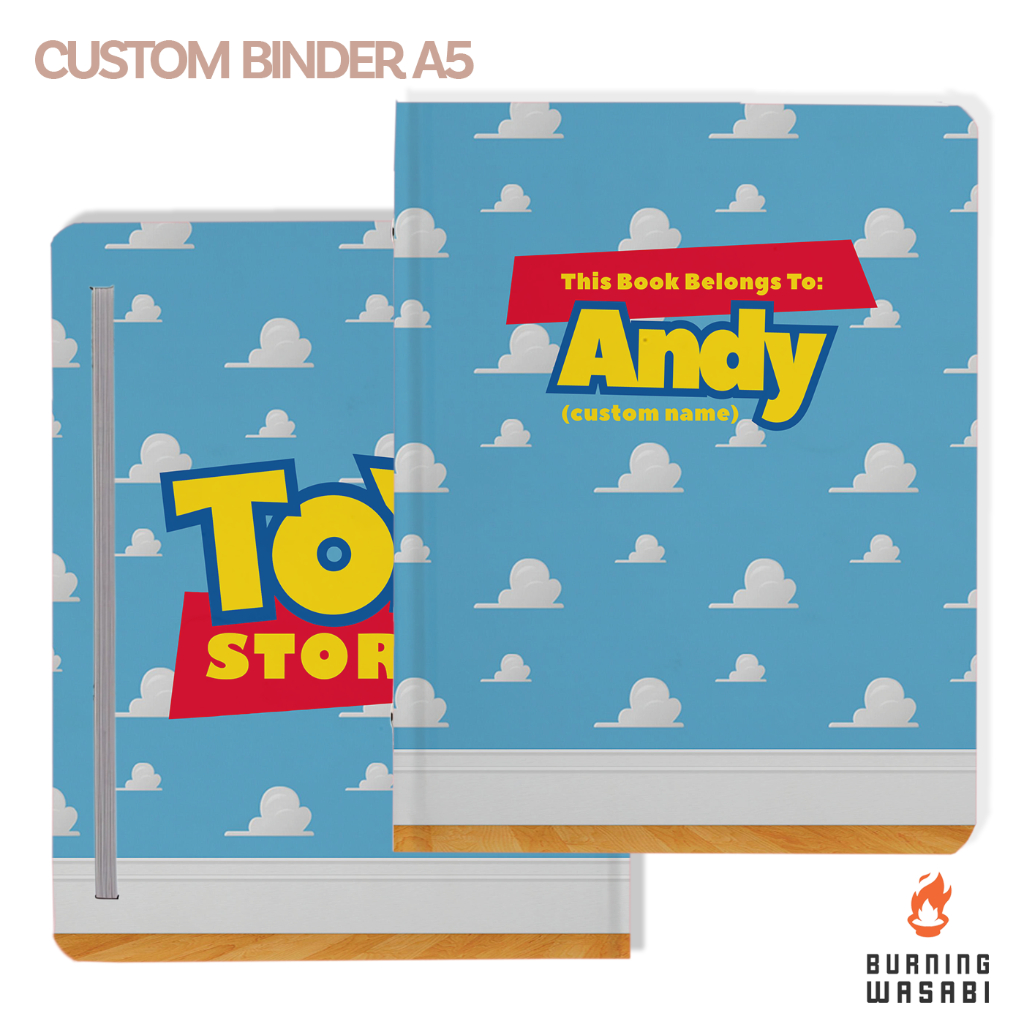 Jual Binder Toy Story Lotso Woody Buzz Disney Aesthetic Disney A5 6 20 ...