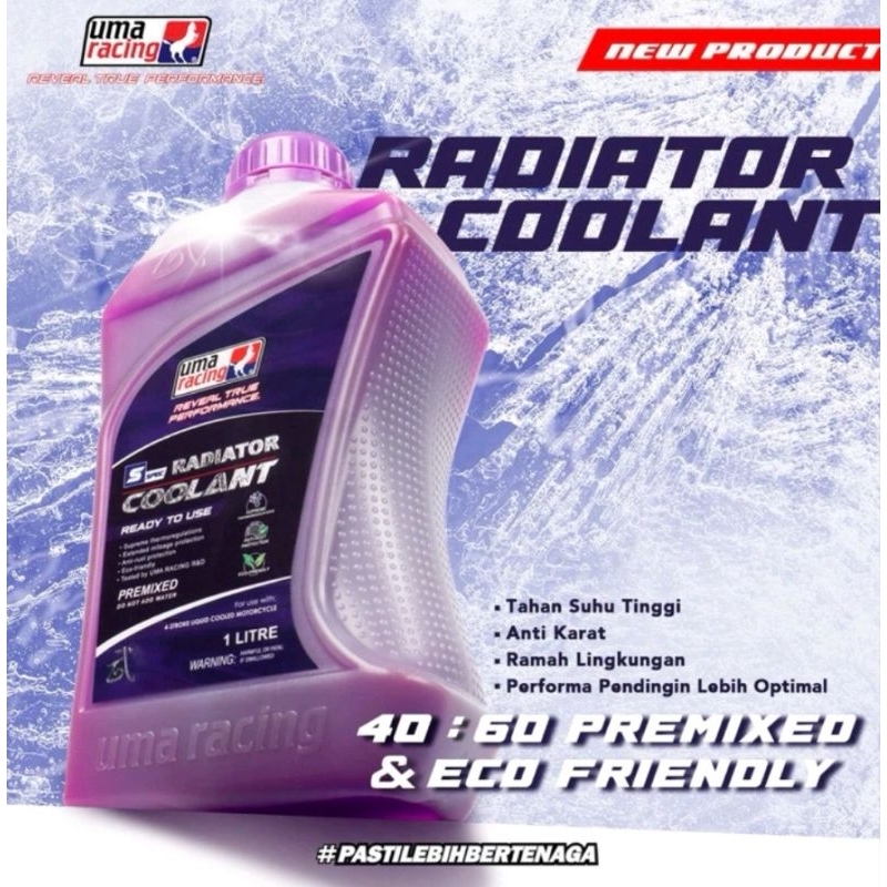 Jual AIR RADIATOR UMA 1LTR / COOLANT UMA 1 LITER | Shopee Indonesia