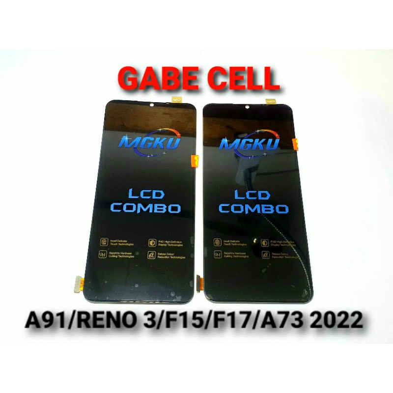 Jual LCD OPPO RENO 3/OPPO A91/F15/F17 FULLSET TOUCHSCREEN NOT ...