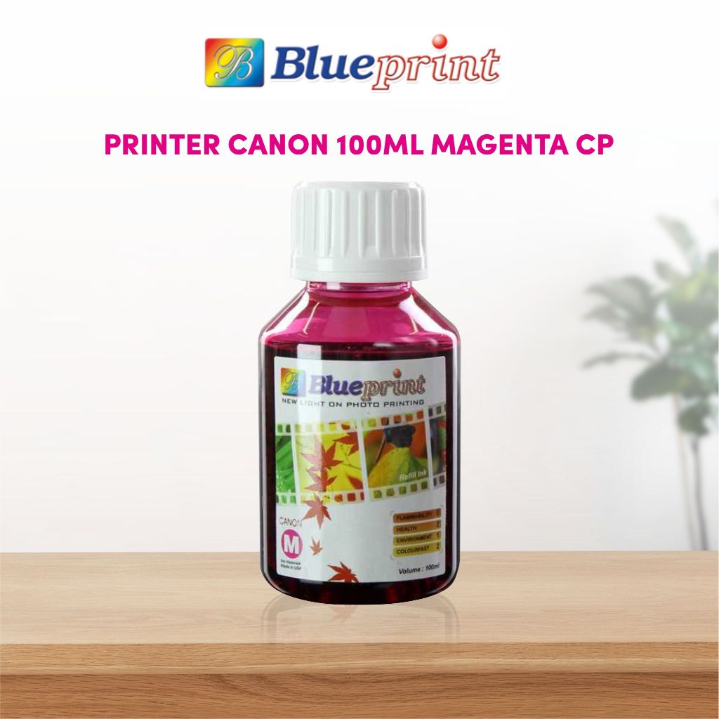 Jual Tinta Blueprint Canon magenta 100 ml l Harga per botol | Shopee ...