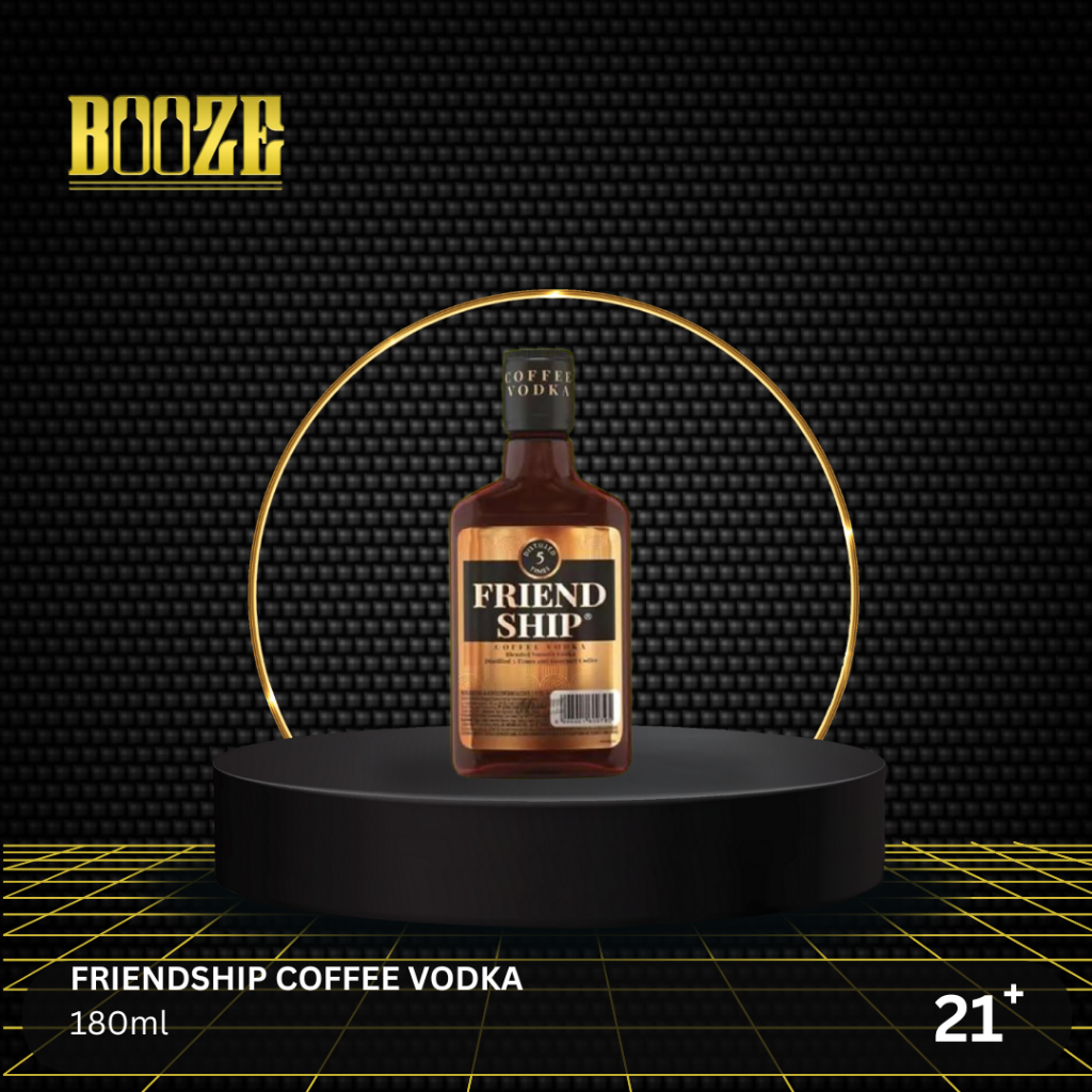 Jual Friendship Coffee Vodka (Rasa Kopi) 19,75% 180ml - Booze Surabaya ...