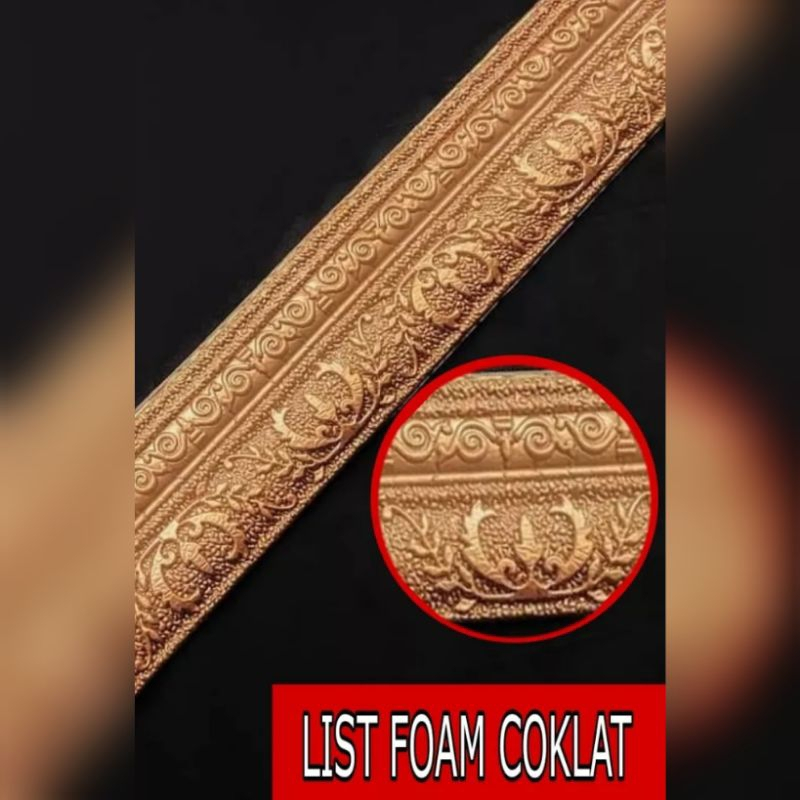Jual Border List Wallpaper List Wallpaper Dinding Foam 3d Stiker List ...