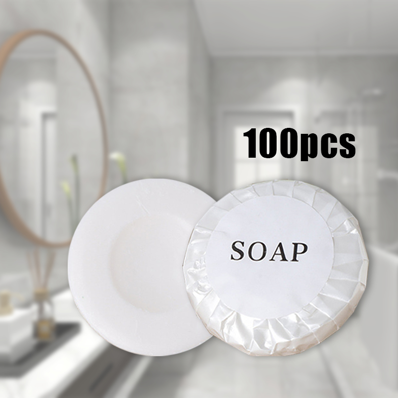 Jual 100pcs Soap Sabun Hotel Bulat 10gr / Sabun Hotel Besar Bungkus ...