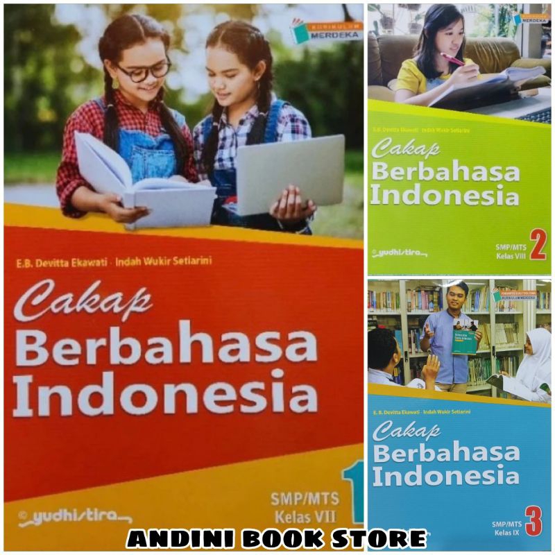 Jual BUKU CAKAP BERBAHASA INDONESIA KELAS 7 8 9 SMP/MTs KURIKULUM MERDEKA | Shopee Indonesia