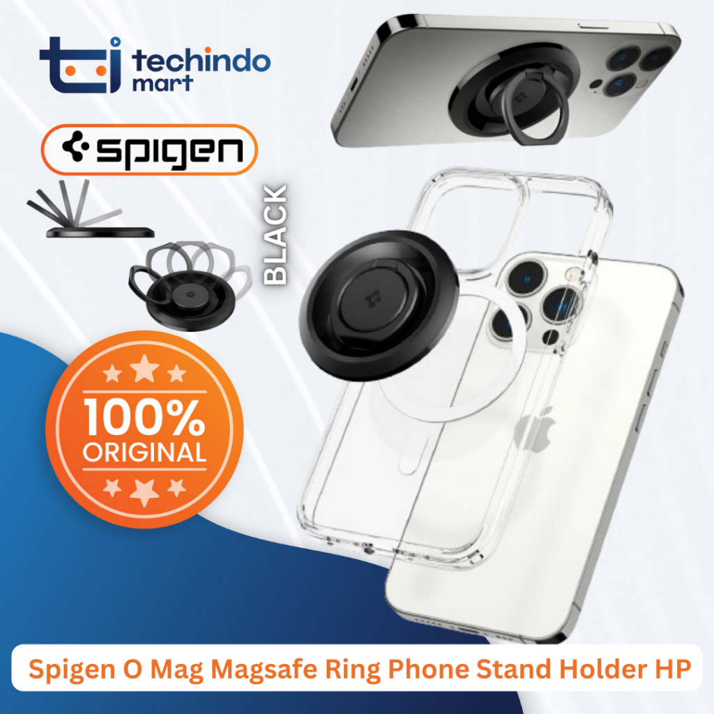 Jual Pop Socket Magnetic Spigen O Mag Magsafe Ring Phone Stand Holder ...