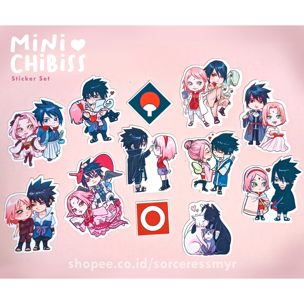 Jual Mini Chibi SS Sticker Set | Shopee Indonesia