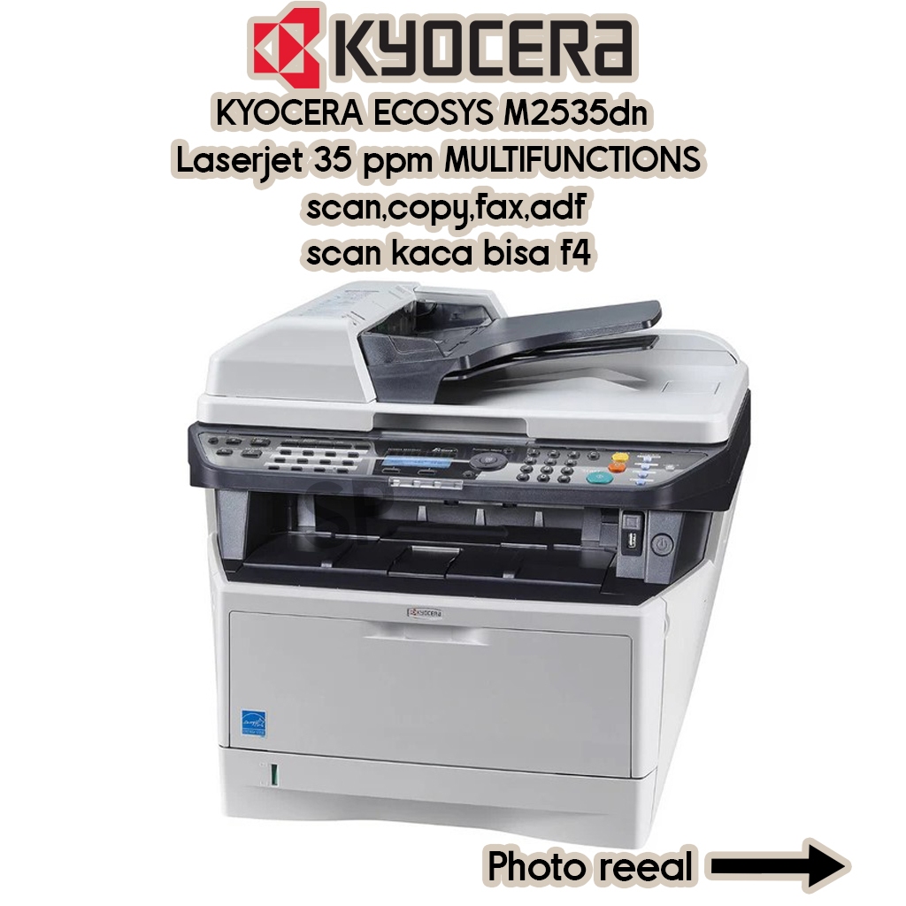 Jual KYOCERA ECOSYS M2035dn SCAN KACA BISA F4,DUPLEX(BULAK BALIK ...