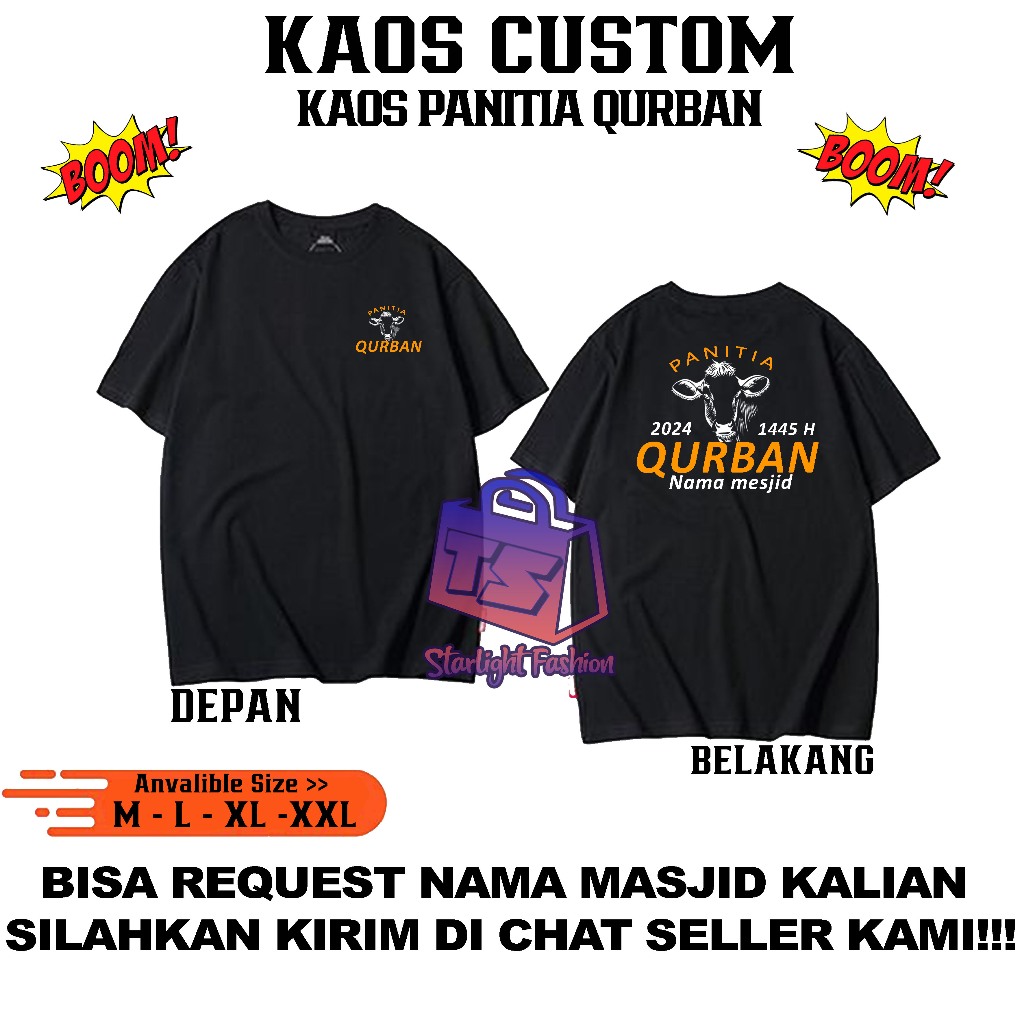 Jual STARLIGHT COSTUM - KAOS COSTUM PANITIA QURBAN SEHARI JADI - KAOS ... Jual STARLIGHT COSTUM - KAOS COSTUM PANITIA QURBAN SEHARI JADI - KAOS ...