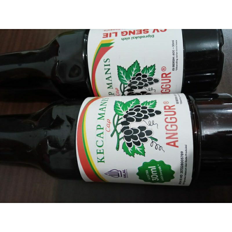 Jual RK60 Kecap Anggur Manis Tulen Seng Lie Botol Plastik Besar 600 ml ...