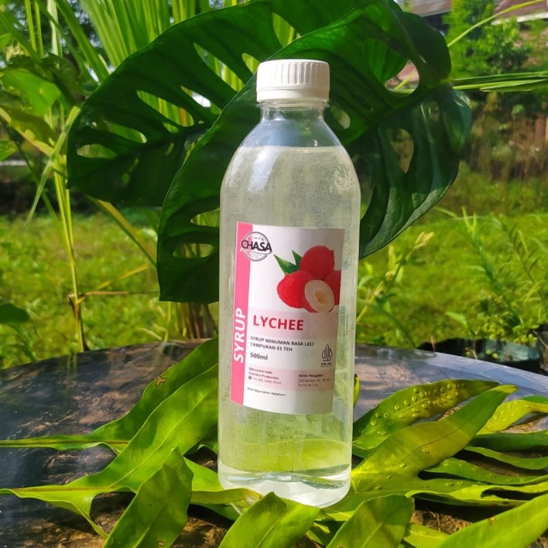 Jual Sirup Leci Syrup Minuman Untuk Campuran Es Teh 500ml, Syrup ...