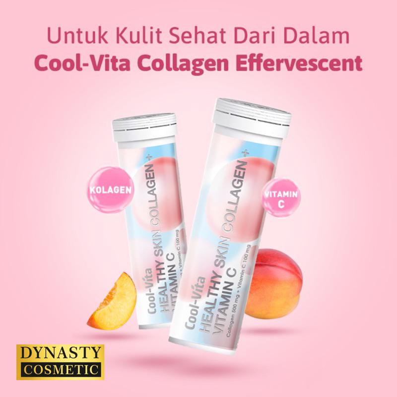 Jual DC COOL-VITA COOL VITA Healthy Skin Collagen Vitamin C (10 tablet) | Shopee Indonesia