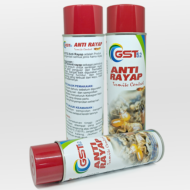 Jual GST52 Racun Obat Pembasmi Anti Rayap Semprot Ampuh 500ml | Shopee ...