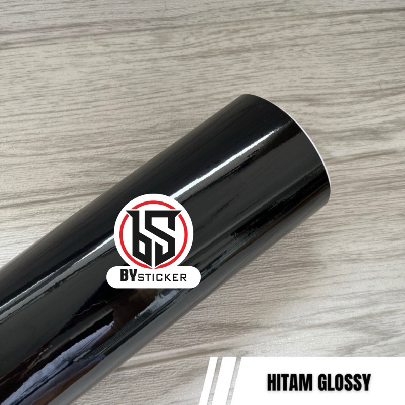 Jual skotlet hitam glossy lebar 45 cm panjang 50 cm | Shopee Indonesia