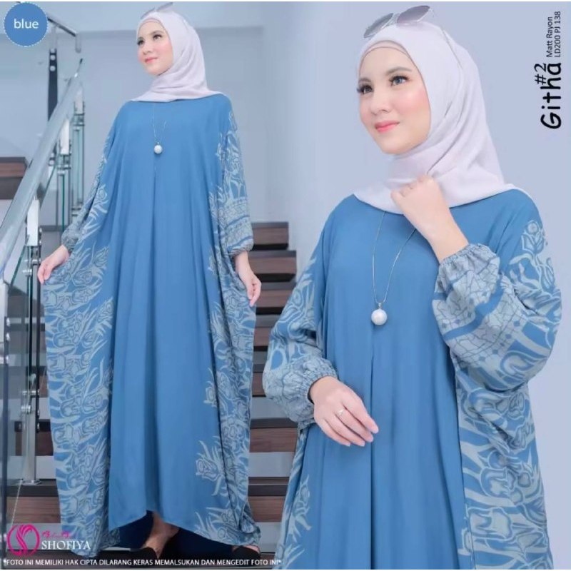 Jual Pameela Kaftan Wanita Jumbo Maksi - Kaftan Simple Elegan Motif ...